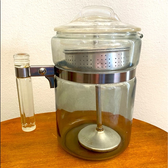Pyrex | Kitchen | Pyrex Percolator 6 Cup Coffee Pot Vintage E2 | Poshmark